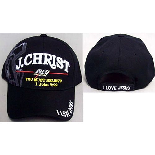 J. Christ You must Believe Bible Christian Baseball Caps Embroidered ...