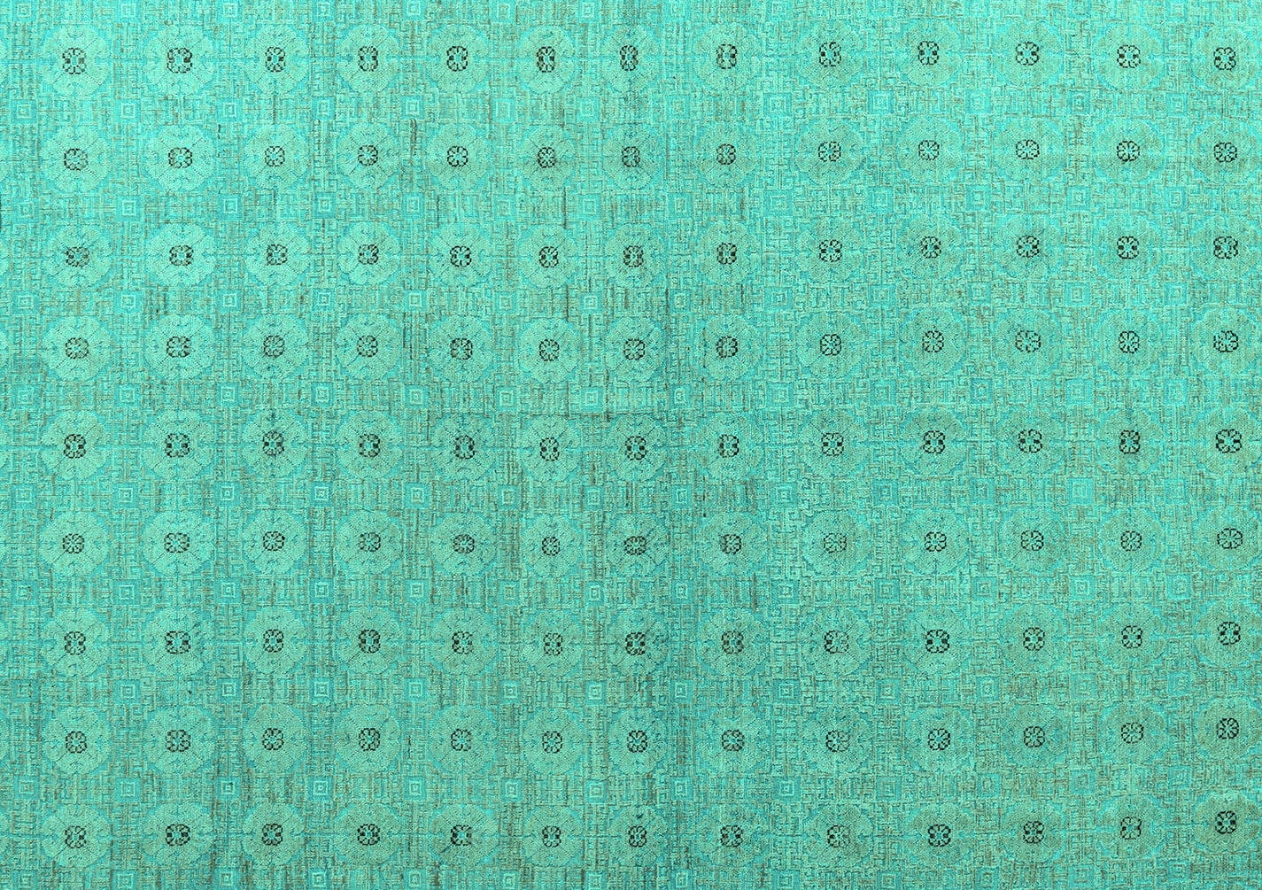 Ahgly Company Indoor Rectangle Abstract Turquoise Blue Modern Area Rugs ...