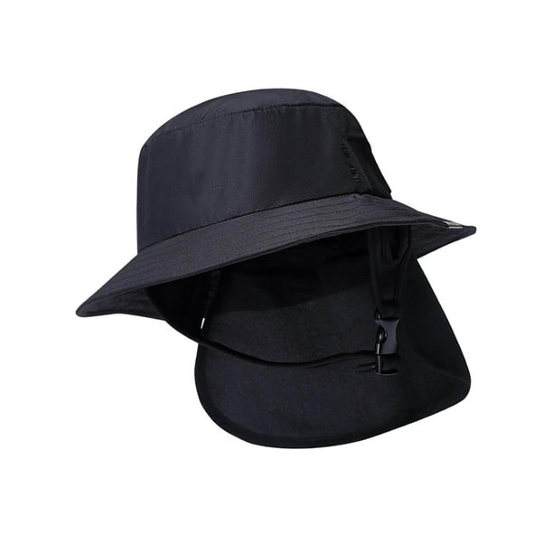 Surf Bucket Hat with Chin Straps Visor Tourism Surf Fisherman for ...