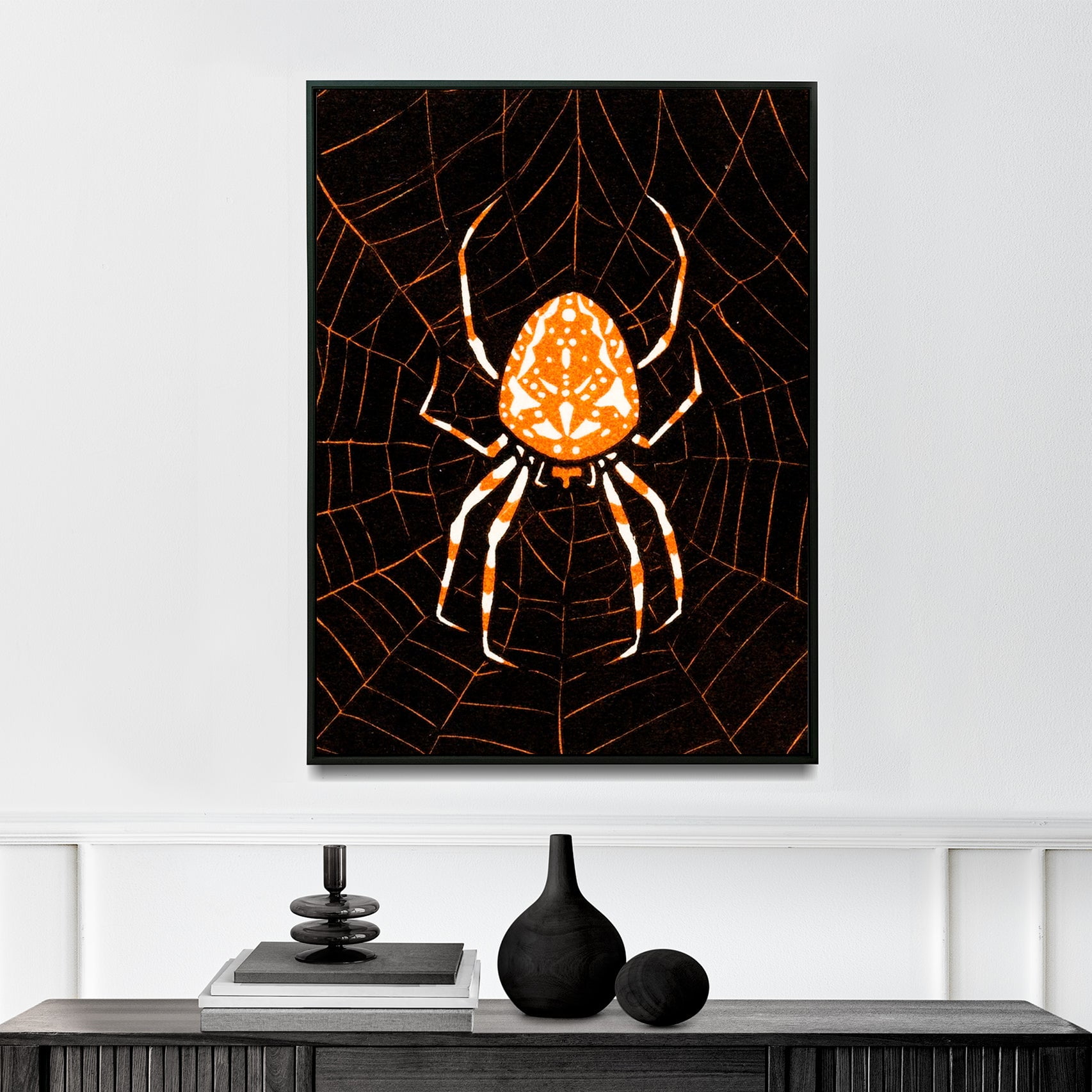 Spider in a Web - 1918 | Julie de Graag | Premium Fine Art Print | 19th ...
