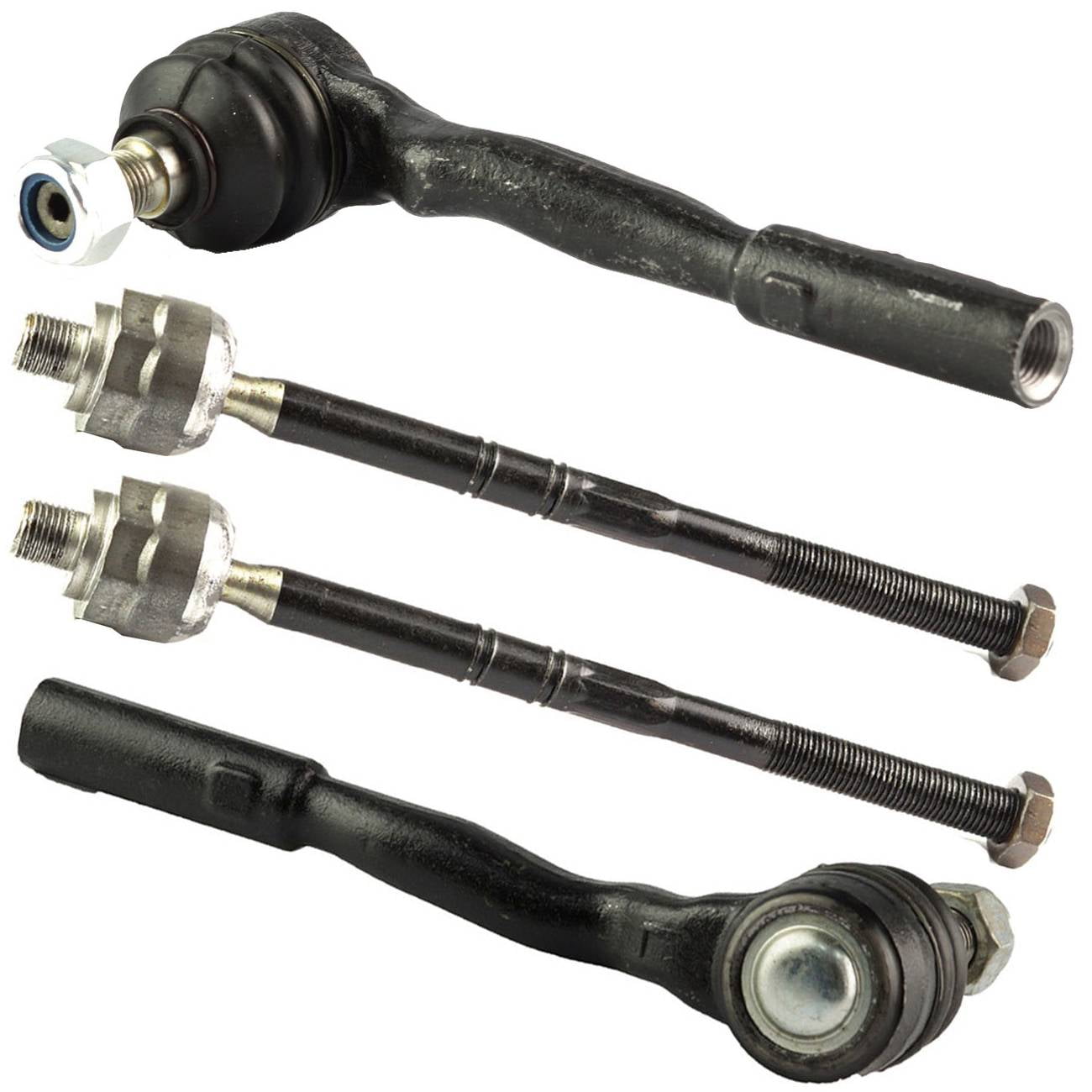 Bapmic 2113302803 Front Inner & Outer Tie Rod End Kit for Mercedes Benz ...