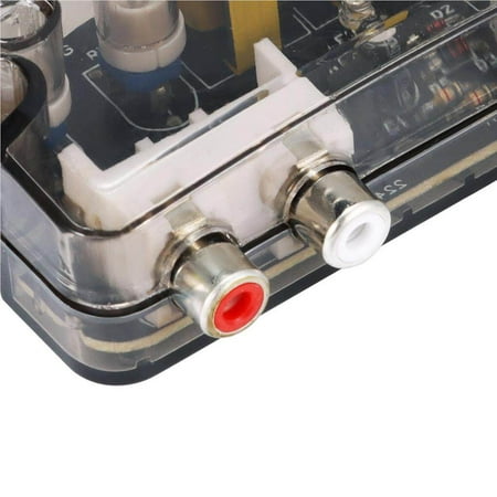 ruzhgo 12V Car Audio Converter RCA High to Low Frequency Line Adapter ...