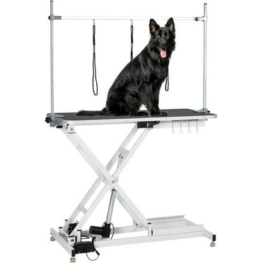 Pefilos 50" Electric Lifting Pet Grooming Table, Hydraulic Drying ...