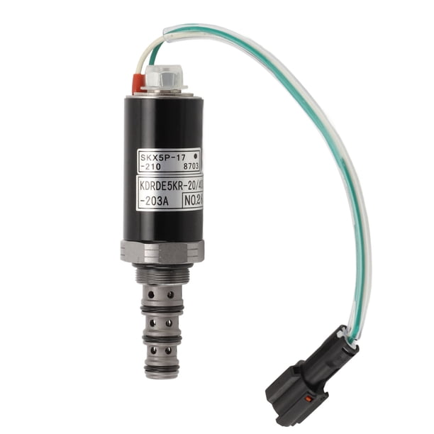 Hydraulic Pump Solenoid Valve,Alloy Steel Excavator Hydraulic Solenoid ...