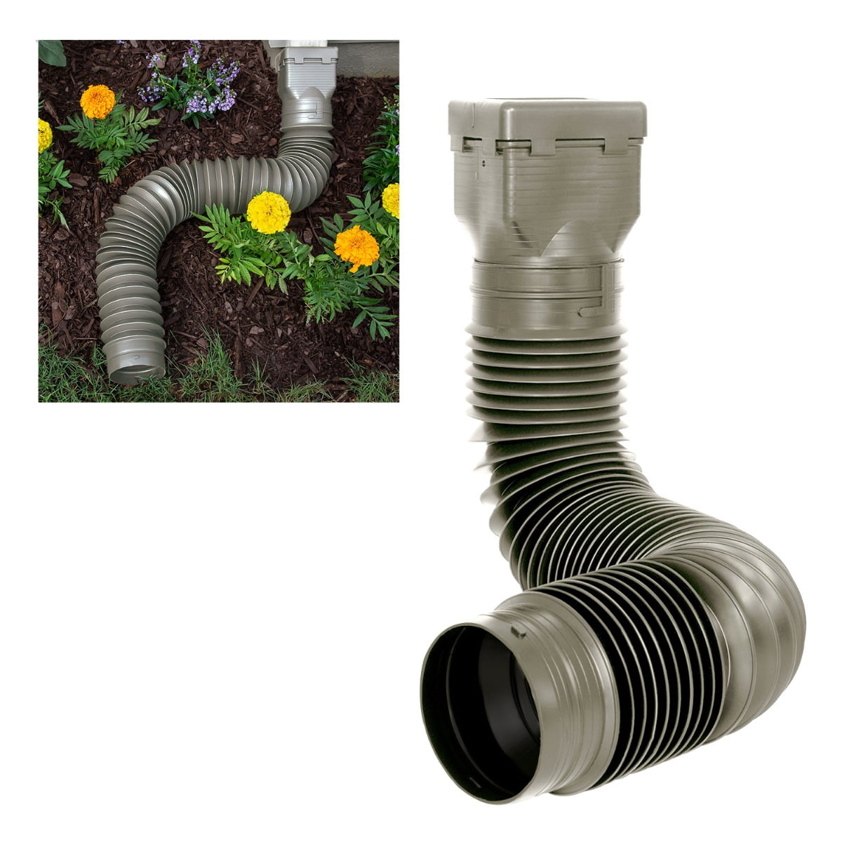Decorative Downspout Drain | Shelly Lighting
