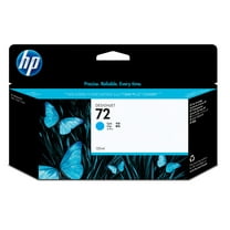 HP DesignJet Printer Compatible, 72 130-ml Cyan Ink Cartridge, C9371A ...