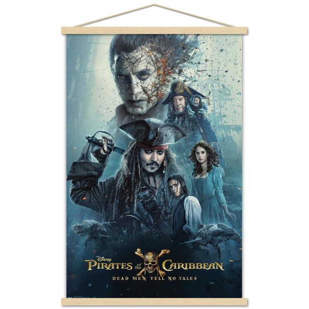 Disney Pirates of the Caribbean: Dead Men Tell No Tales - One Sheet ...