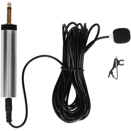 Lavalier Microphone, Professional Condenser Microphone Lavalier Lapel ...