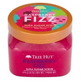 Tree Hut Raspberry Fizz Shea Sugar Body Scrub 18 oz with Real Sugar ...