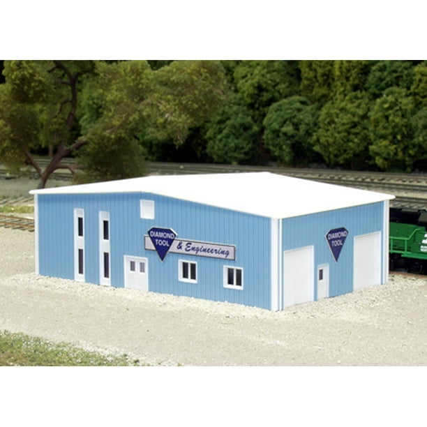 Pikestuff 541-8011 N Scale Diamond Tool & Engineering Building Kit ...