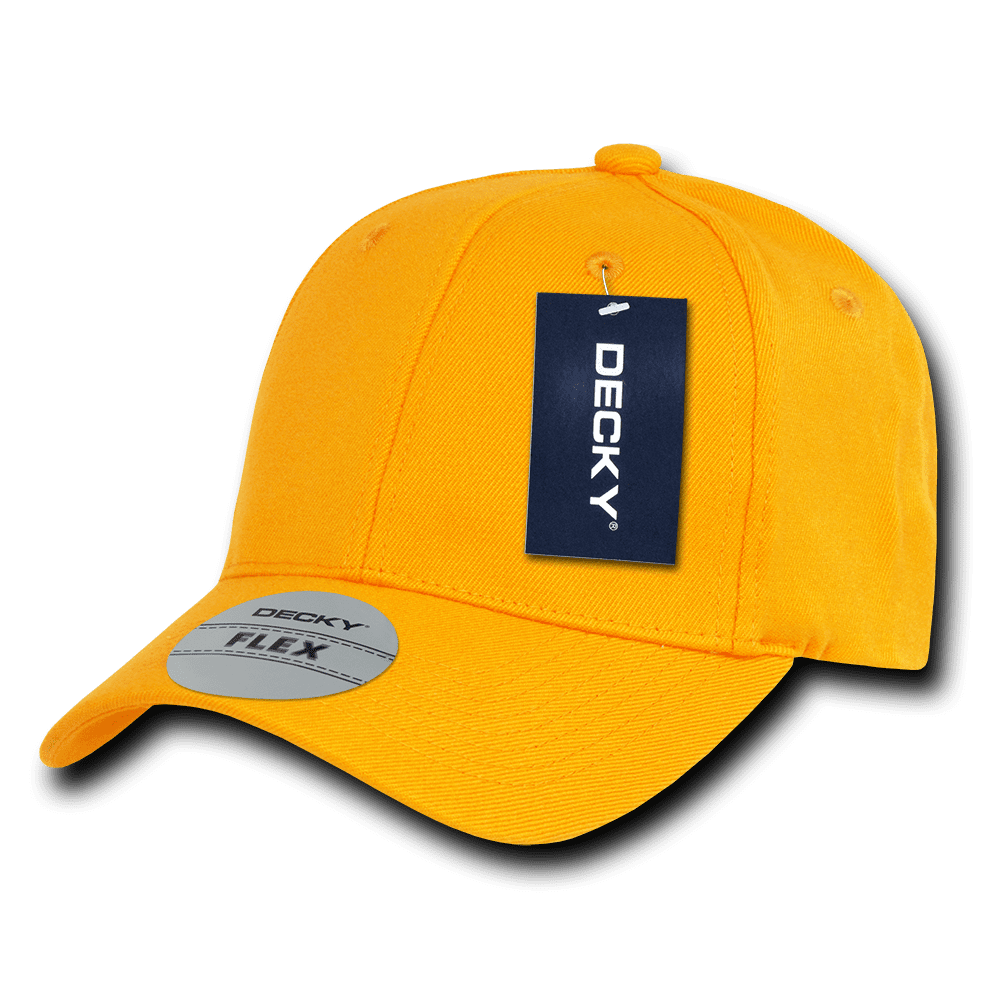 DECKY FITALL FLEX FITTED BASEBALL HAT HATS CAPS CAP 6 PANELS For Men ...