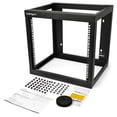 StarTech.com RK919WALLO 9U Wall-mount Rack, Open Frame, 18 in. Deep ...
