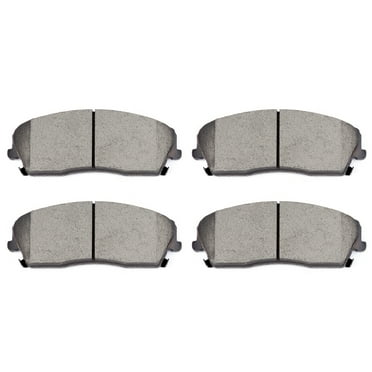 AUTOMUTO Ceramic Brake Pads Kits, Front Rear 8pcs Brakes Pads Set fit for Ford Explorer,Flex ...