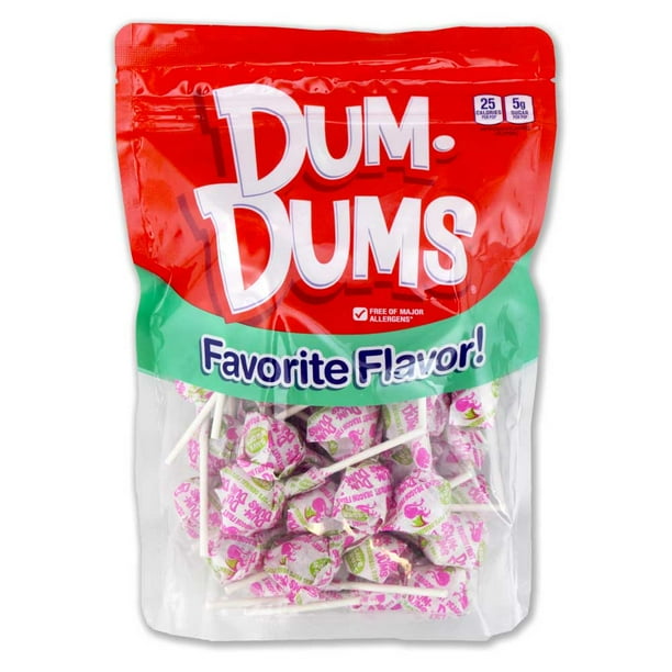 Dum Dums Dragon Fruit 1-50 count bag - Walmart.com