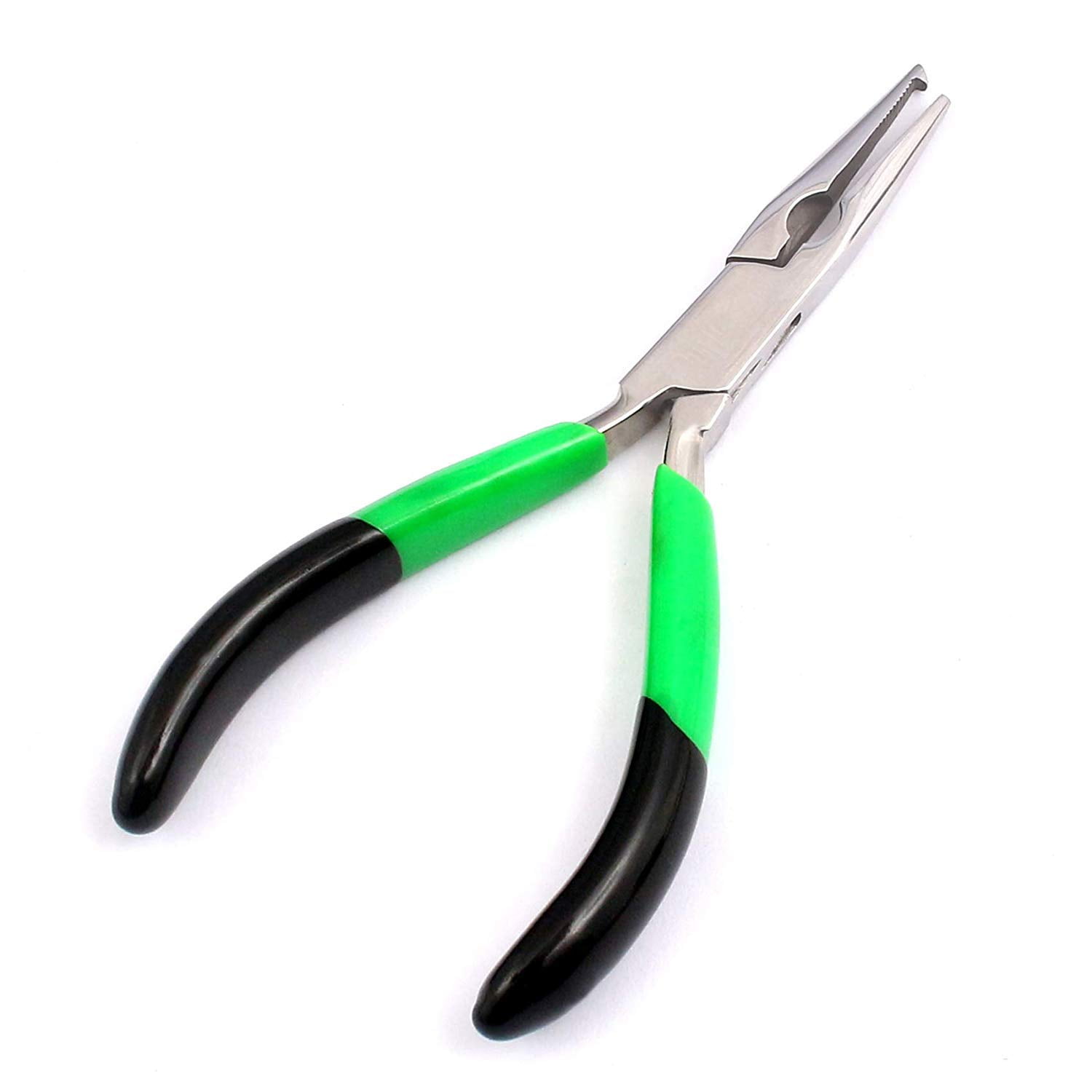 OdontoMed2011 5.5" Split Ring Pliers - Stainless Steel - PVC Grip Green ...