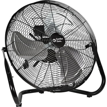 Vie Air 18" High Velocity Floor 3-Speed Fan, Black - Walmart.com