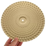 Raindrops Gold Accented Wall Decor Golden Disc Hanging Work - Walmart.com