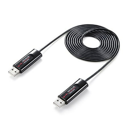 SANWA Direct USB Cable PC Data Migration Drag and DROP COMPATIBLE ...