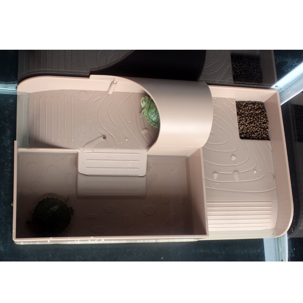 Aquarium Reptile Platform Dock Pier Basking Terrace Island Aquatic Pet ...