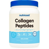 Nutricost Collagen Hydrolysate (Bovine) Powder - Grass Fed, 1LB ...