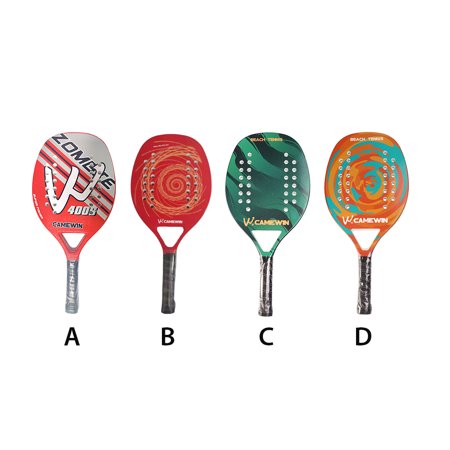 Camewin Tennis Racket with Storage Bag Padel Sports Paddle Racquet 19 ...