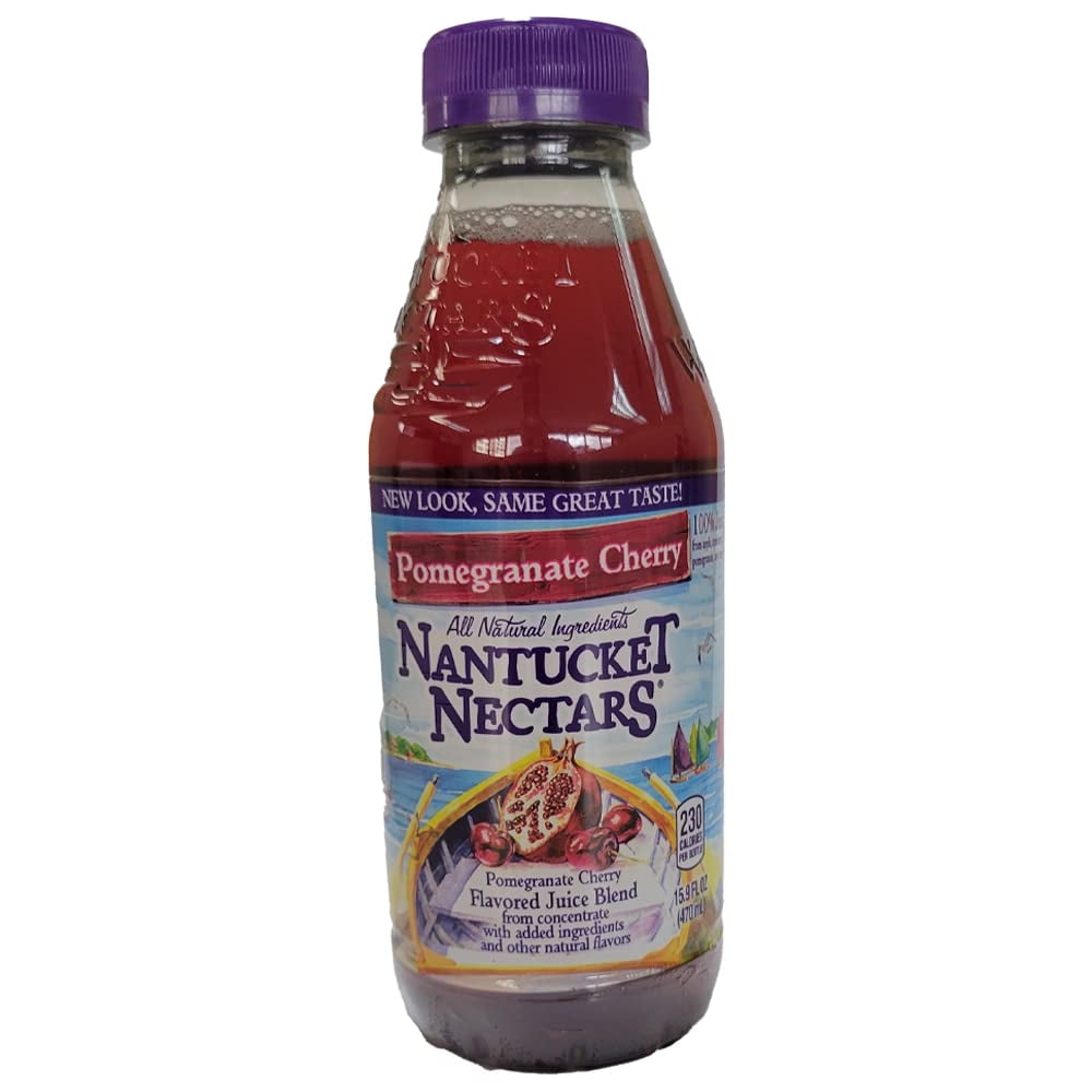 Nantucket Nectars - Pomegranate Cherry - 15.9 oz (12 Plastic Bottles ...