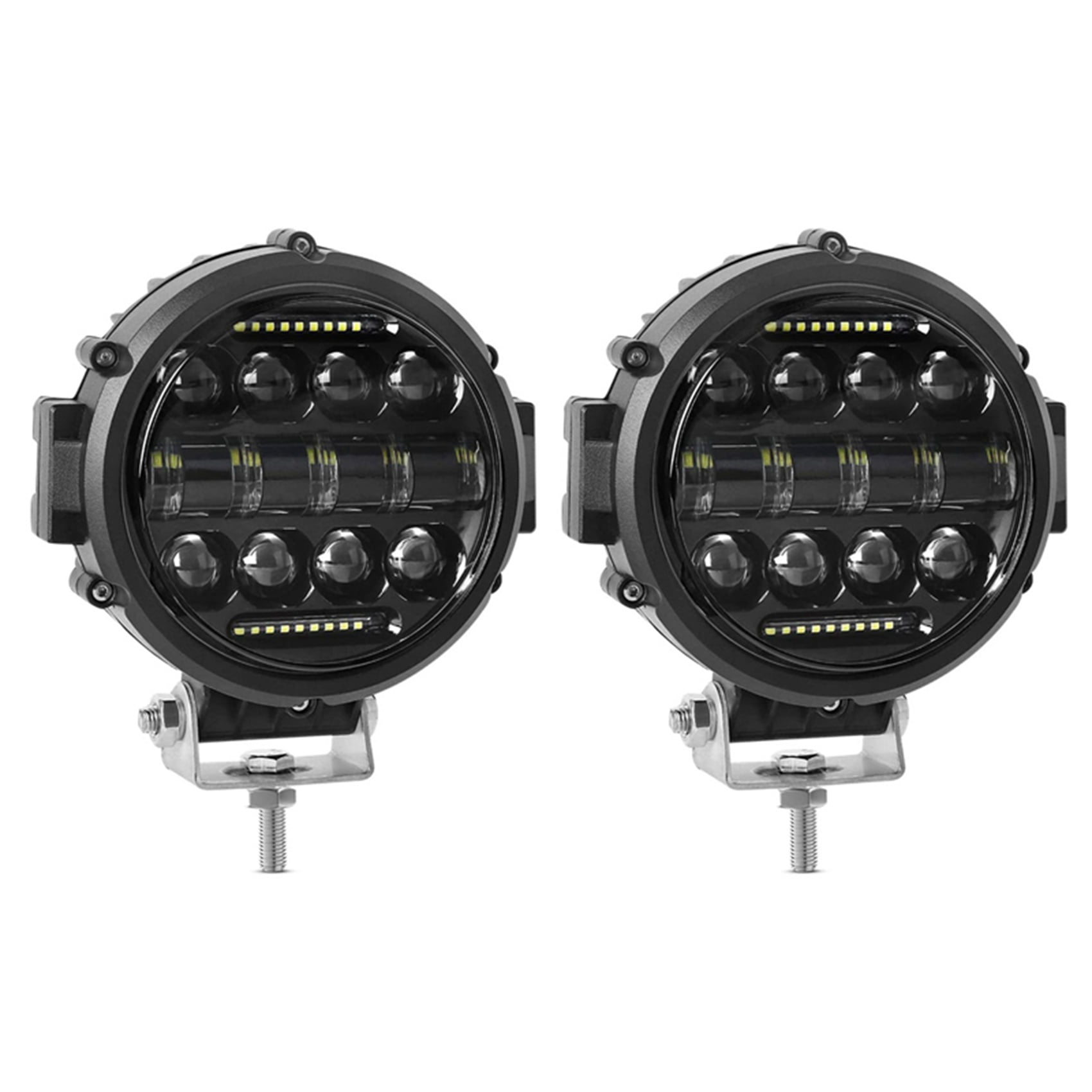 Click here for Unbranded 2x Round Led Work Light  60w Flood Spot... prices