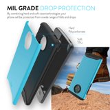 Motorola Moto Z4 Case, TUDIA [Merge] Extreme Drop Protective Dual Layer ...