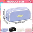 4 Pcs Pencil Case, Large Capacity Pencil Bag, Wide Opening Pencil Pouch ...