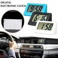 Small Digital Clock No Tick Electric Alarm Desk Clock With Button ...