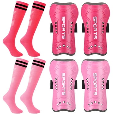 BIBABLYKE 1 Pair Breathable Football Gear Shin Pads Protective Soccer ...