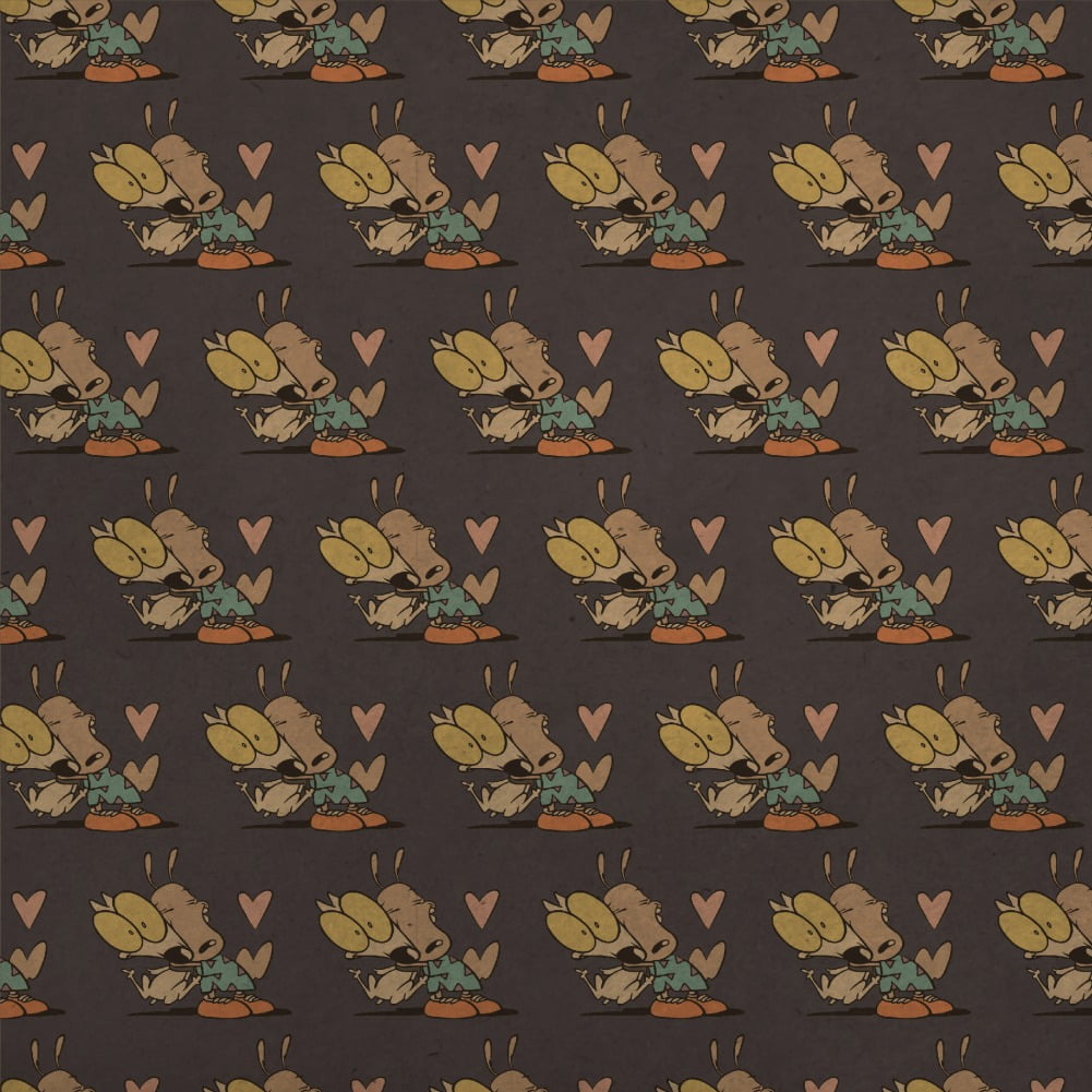 Rocko's Modern Life Hug Premium Kraft Roll Gift Wrap Wrapping Paper ...