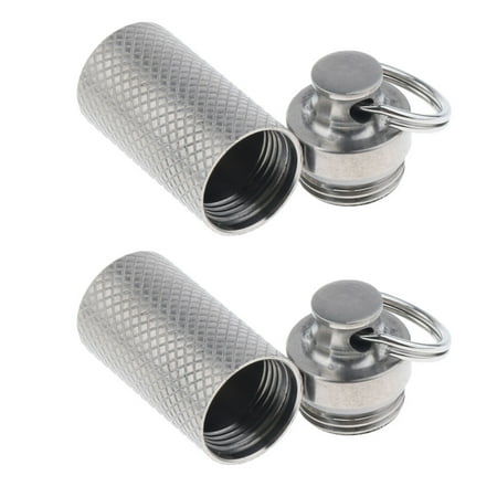 2 Portable Water Container Fob Capsule Keychain Keyring | Walmart Canada