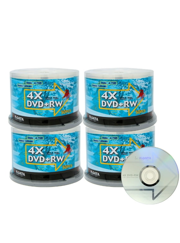 Blank DVD+RW Discs in Blank Media - Walmart.com