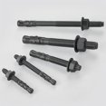 10Pcs 1/4x3 Inch Standard Fasteners for Heavy-Duty Black Wedge Anchors ...