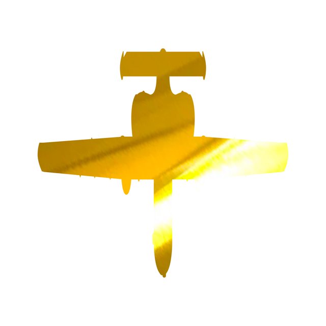 Top View A-10 Thunderbolt II Sticker Decal Die Cut - Self Adhesive ...