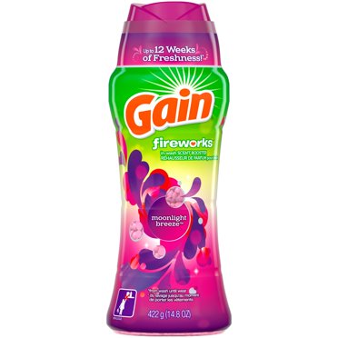 Gain Original Scent Fireworks In-Wash Scent Booster Beads, Fresh ...