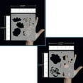 CrafTreat Layered Cosmos and Hibiscus Stencil for Painting - 2 Pcs - 6 ...