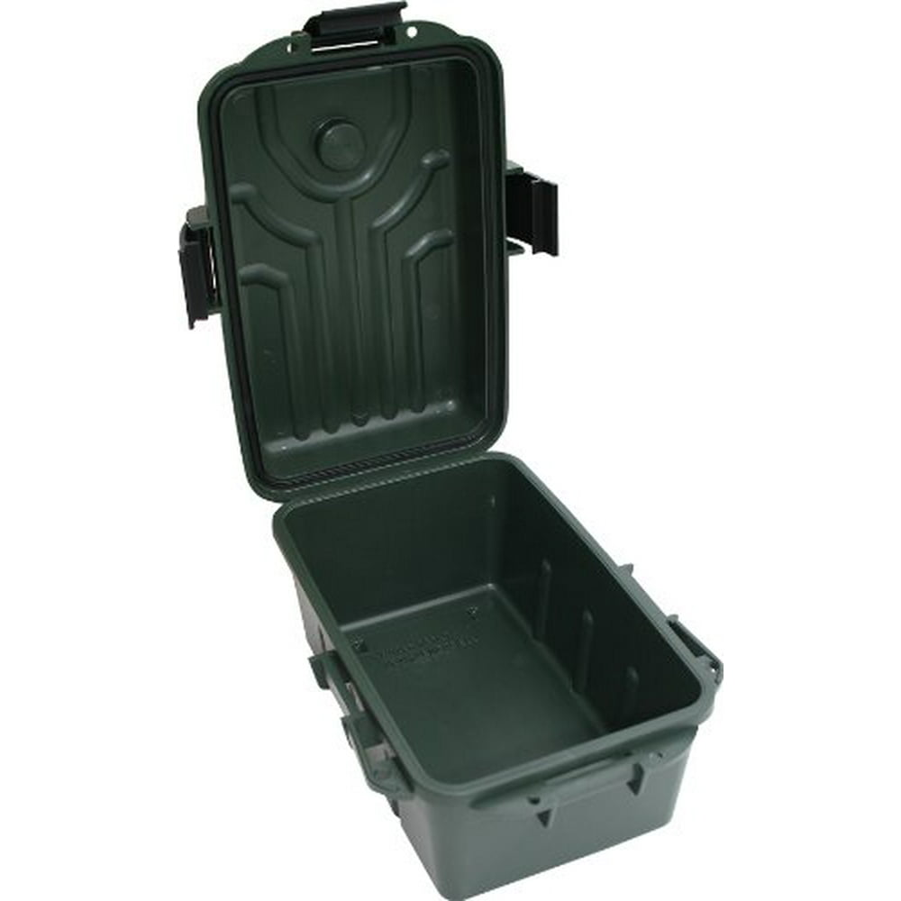 MTM SURVIVOR DRY BOX LARGE W/MIRROR TRIPLE LATCH POLY GREEN - Walmart ...