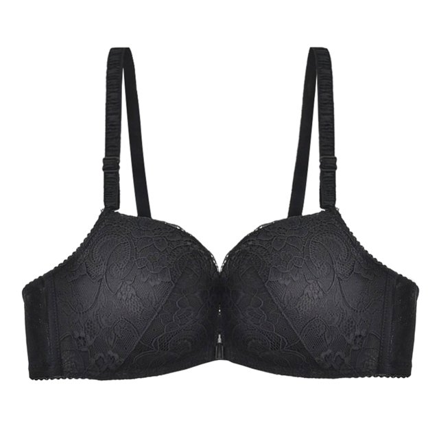 Front Closure Bras Lace Underwear Bralette Breathable Push Up Brassiere ...
