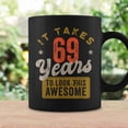 Awesome 69 Year Old 69Th Birthday Coffee Mugs - Walmart.com