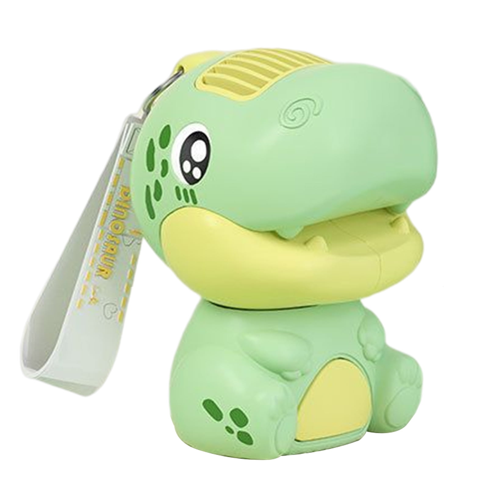 USB Dinosaur Mini Handheld Fan Bladeless Mute 2 velocidades ajustables ...