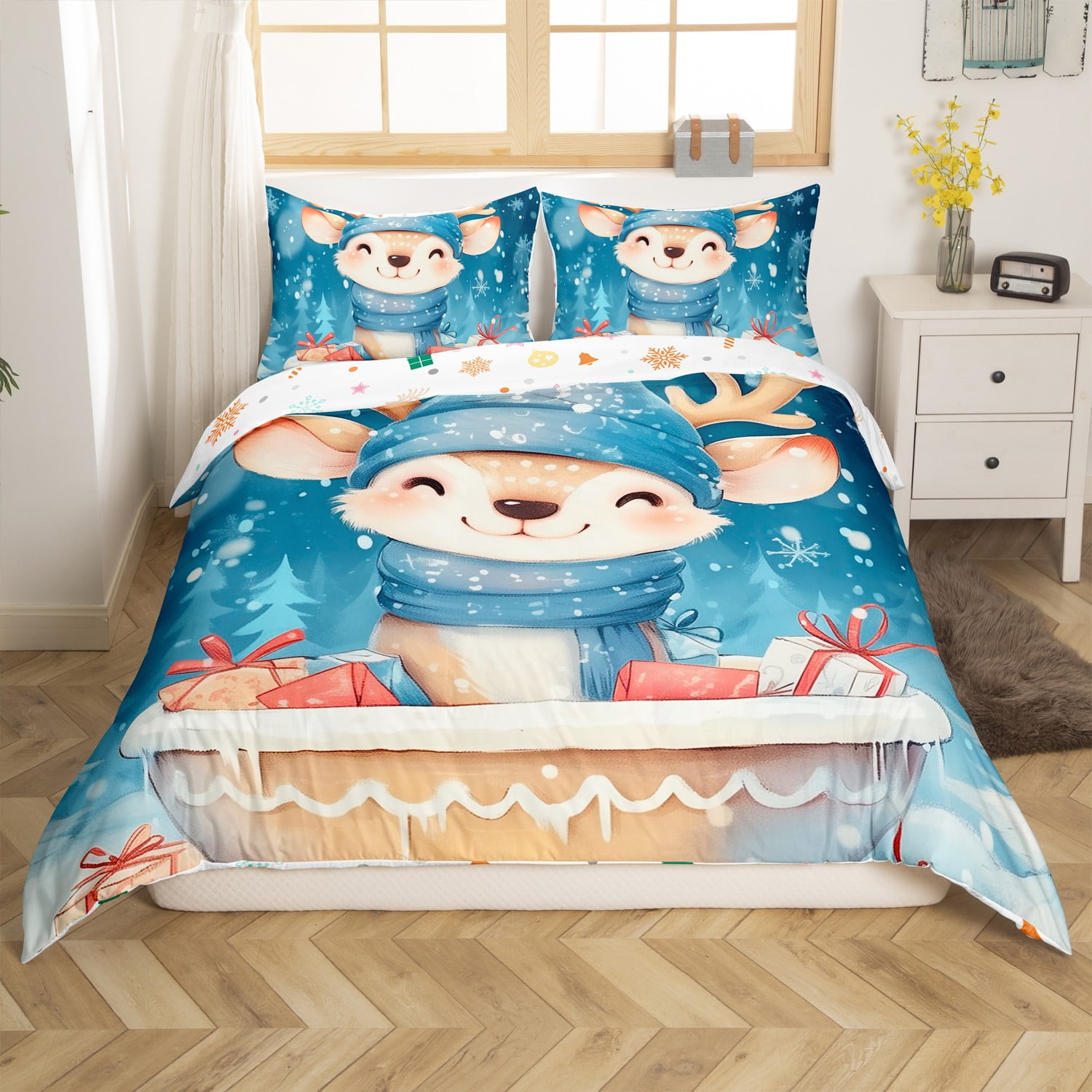 Click here for Yst Boys Xmas Deer Duvet Cover Full Size  Christma... prices