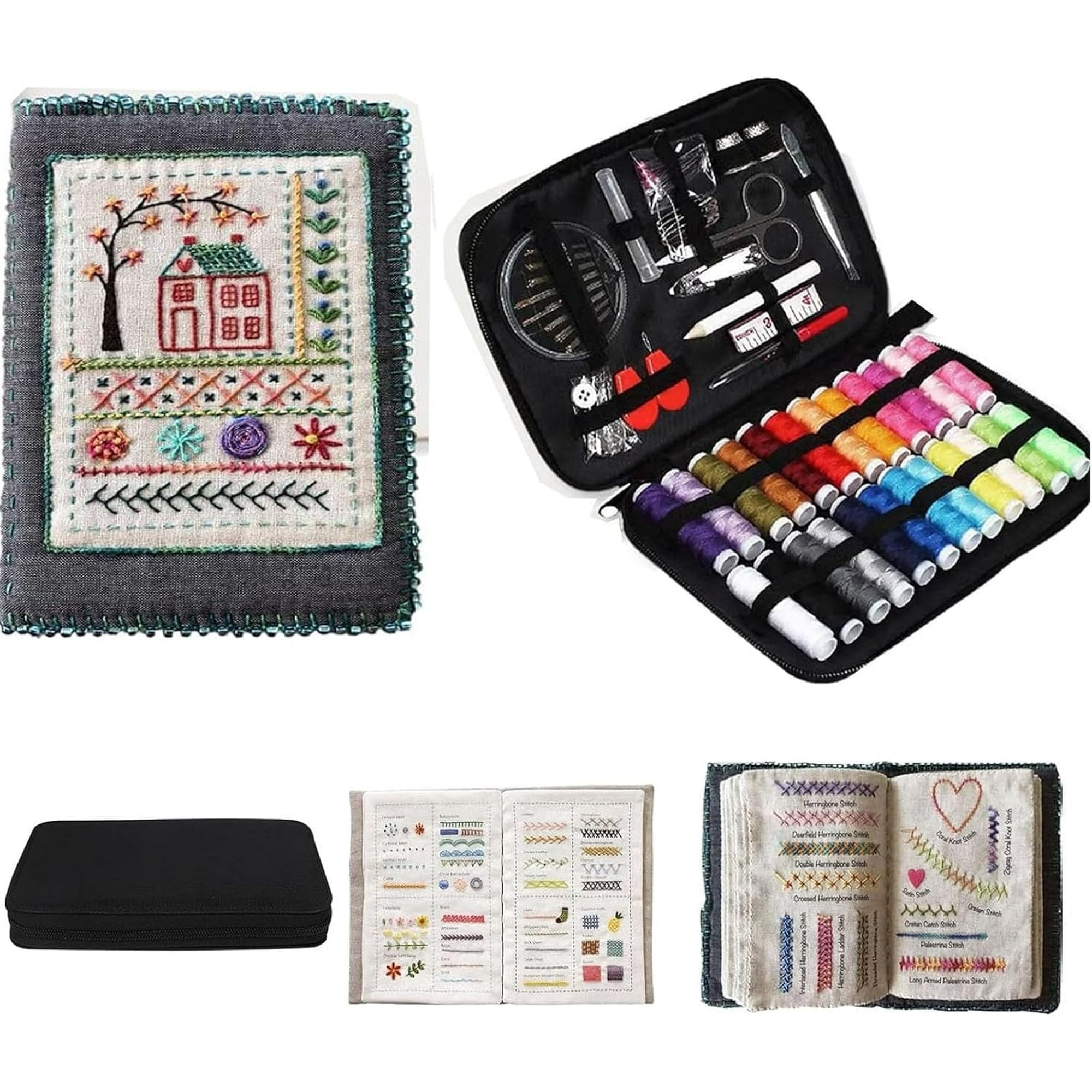 Click here for Isasaka Diy Stitch Book With Sewing Kit  106 Stitc... prices