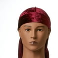 Red Premium Bow Wow Power Wave Crushed Velvet Durag HD82 - Walmart.com