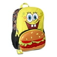 SpongeBob SquarePants Krabby Patty 17" Backpack, Yellow - Walmart.com