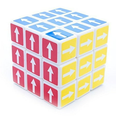 3x3x3 Maru Shepherd Sticker Mod Cube White Twisty Puzzle Supercube ...
