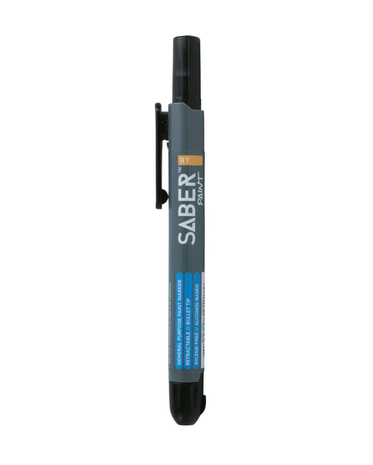 Faro International 106788 Black Saber Paint RT Capless Paint Marker ...
