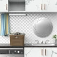 "10-Sheet Peel & Stick Tile Backsplash, Waterproof, Fireproof, 3D Self ...