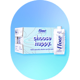 Flow Alkaline Spring Water- 100% Natural, High Mineral, 16.9 fl oz, 12 ...